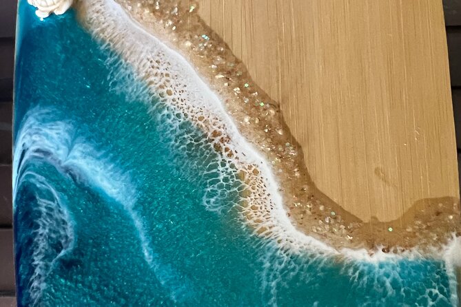 Make your own Maui Souvenir/Ocean resin class - The value of the experience