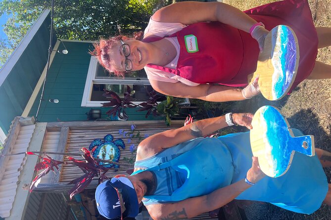 Make your own Maui Souvenir/Ocean resin class - The Sum Up
