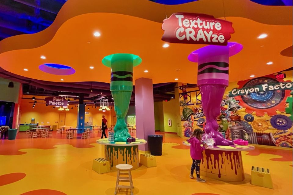 Mall of America: Crayola Experience Flexible Date Ticket - How the Experience Is Organized