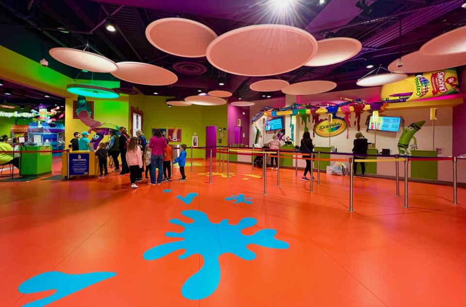 Mall of America: Crayola Experience Flexible Date Ticket - Value and Pricing