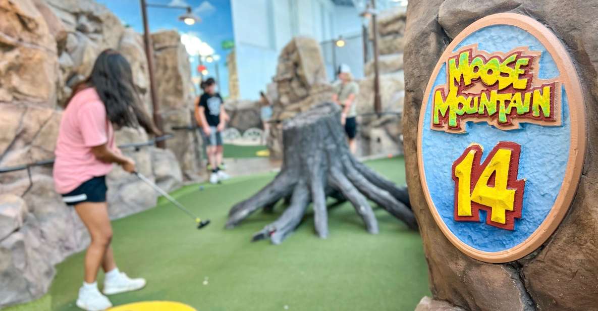 Mall of America: Moose Mountain Adventure Golf Ticket - A Closer Look at Moose Mountain Adventure Golf