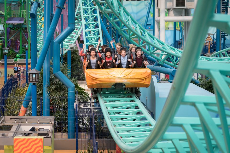Mall of America: Nickelodeon Universe Unlimited Ride Pass - Rides and Attractions Breakdown