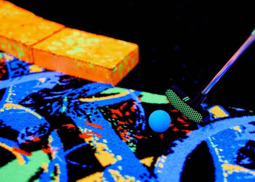 Mall of America: Rock of Ages Blacklight Mini Golf Ticket - Key Points