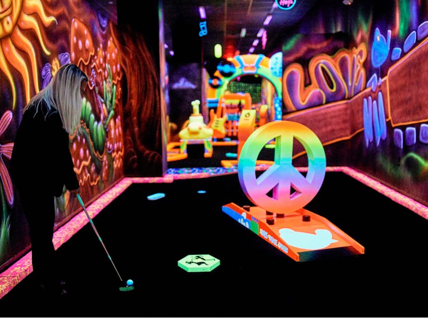 Mall of America: Rock of Ages Blacklight Mini Golf Ticket - Practical Details and Tips