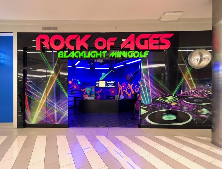 Mall of America: Rock of Ages Blacklight Mini Golf Ticket - Authentic Experiences and Common Feedback