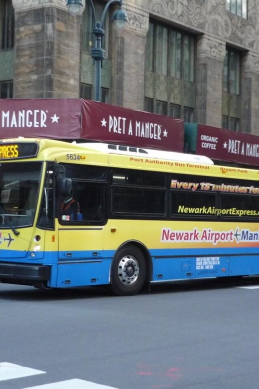 Manhattan: Bus Transfer from/to Newark Airport - A Practical Solution for City Transfers