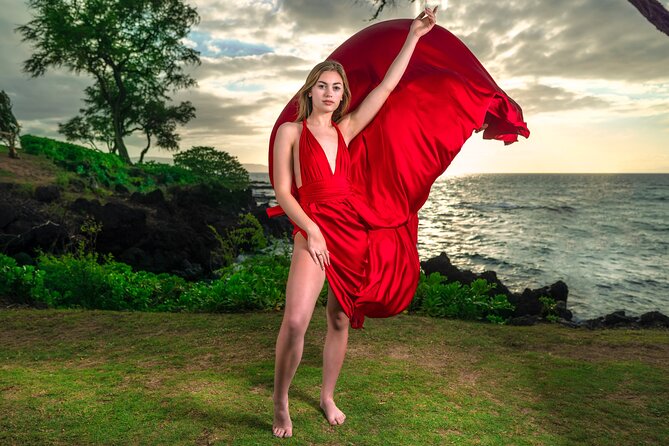 Maui Flying Dress Photoshoot Experience - The Location: Ulua Beach and Optional Hana Upgrade