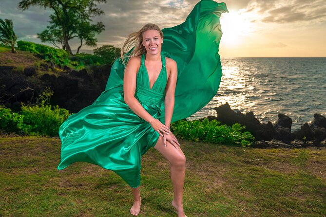 Maui Flying Dress Photoshoot Experience - Accessibility and Group Size