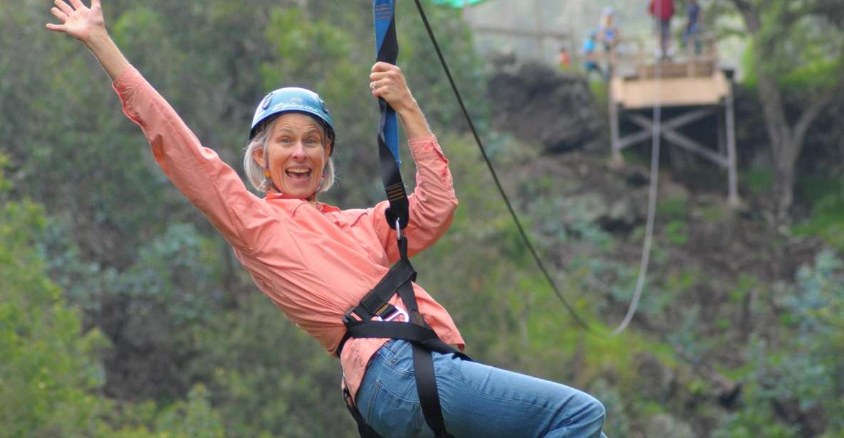 Maui: Haleakala 6-Line Zipline Adventure - Key Points