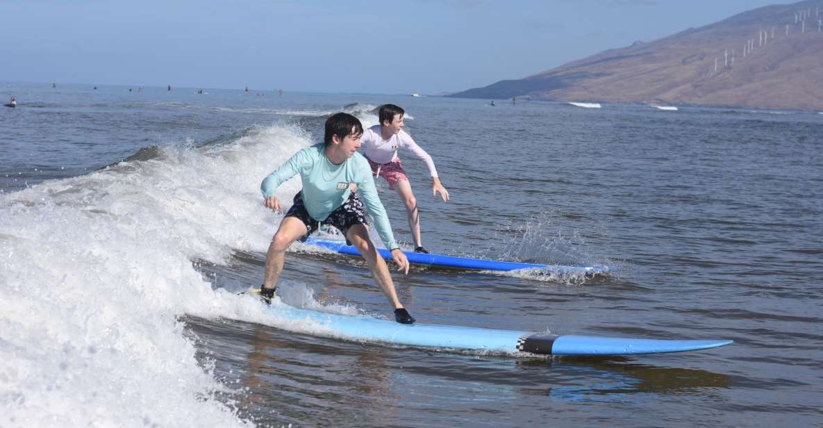 Maui: Surf Lessons for Families, Kids, and Beginners - Key Points