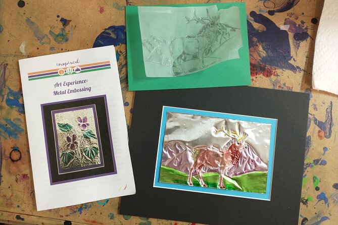Metal Embossing Class in Estes Park - Exploring the Metal Embossing Class in Estes Park