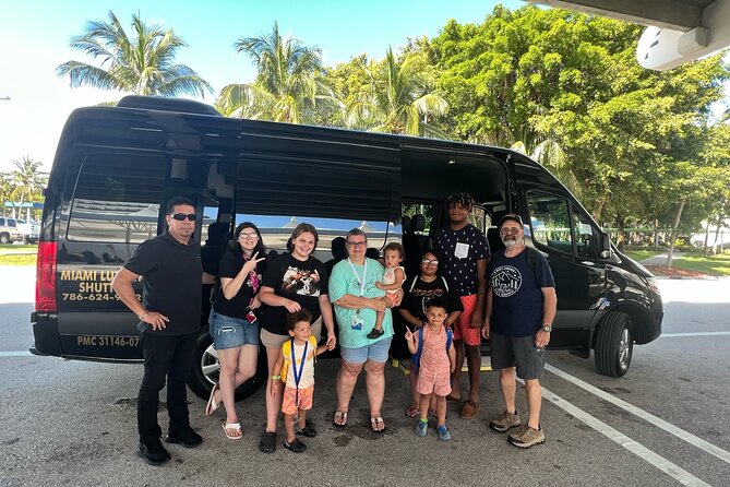 Miami Airport or Hotel to Orlando Van up to 14pax - Important Details and Considerations