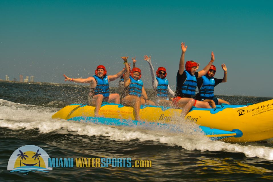 Miami: Banana Boat Ride - The Experience Provider: Miami Watersports