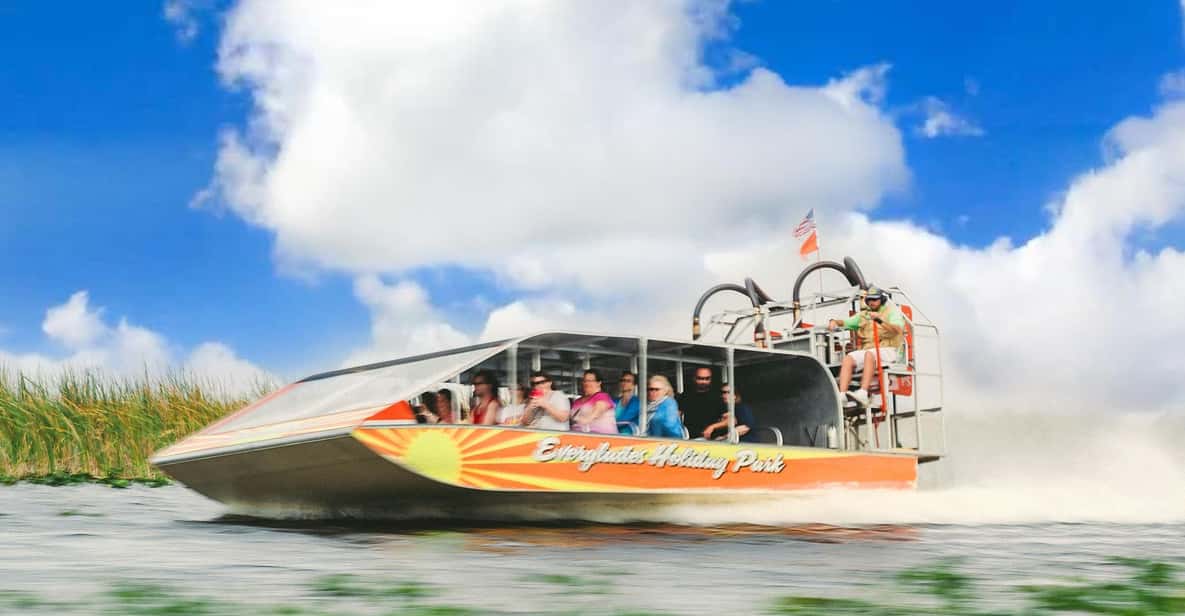 Miami Beach: Everglades Airboat & Wildlife Sanctuary - Key Points