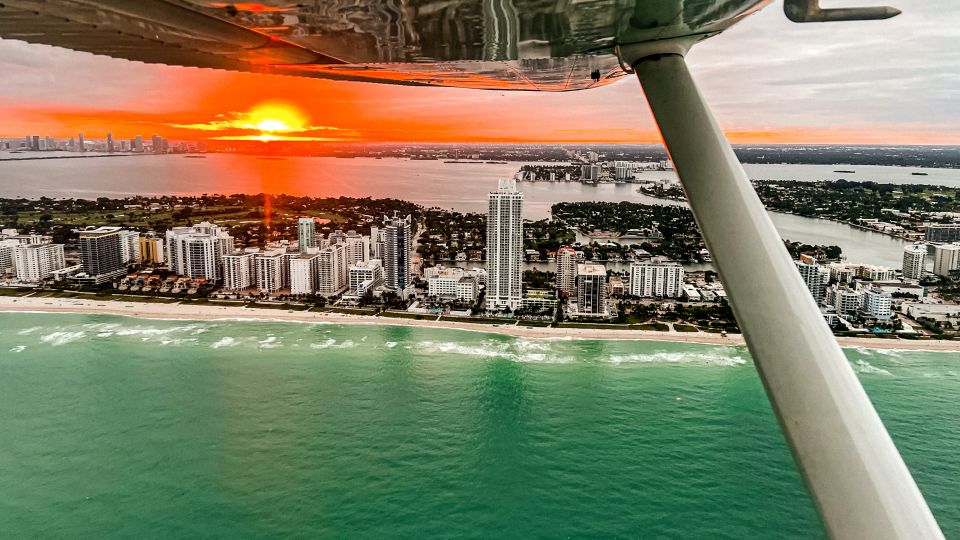 Miami Beach: Private Romantic Sunset Flight with Champagne - The Itinerary Breakdown: What to Expect