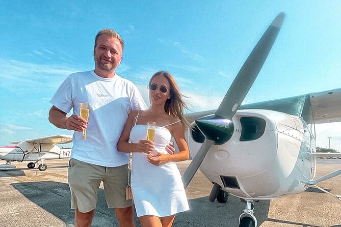 Miami Beach: Private South Beach Airplane Tour with drinks - What’s Included and What’s Not