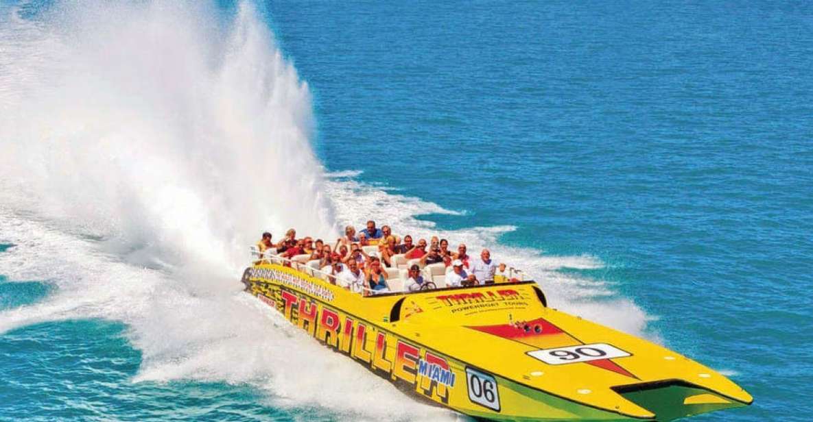 Miami: City Tour and Thriller Speedboat Adventure - Dive Into Miami’s Neighborhoods