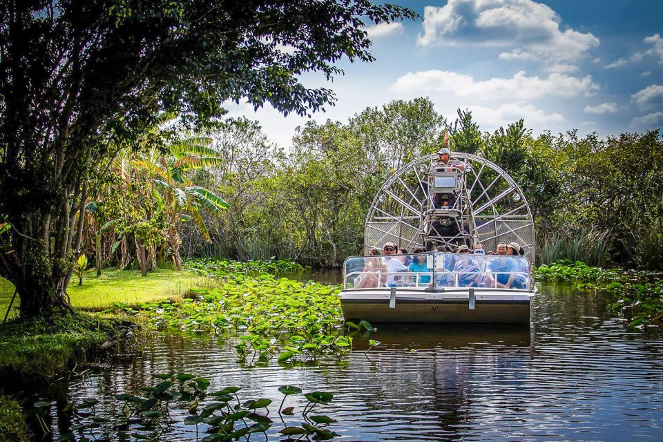 Miami: Everglades Safari Park Airboat Tour - Miami: Everglades Safari Park Airboat Tour