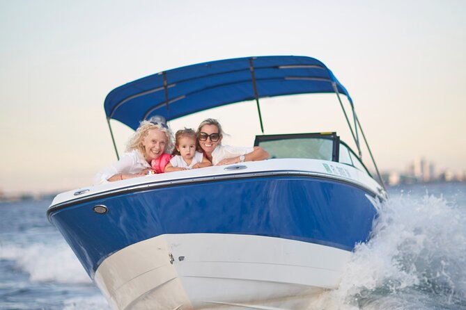 Miami Express Private Boat a 1- Hour Luxury Experience - Exploring Miami’s Waterways in Style