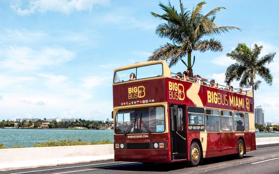 Miami: Hop-on Hop-off Sightseeing Tour with Optional Cruise - Key Points