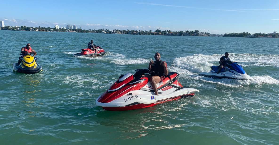 Miami: Jet Ski Rental with Instructor and Tutorial - An Exciting Water-Based Adventure in Miami  