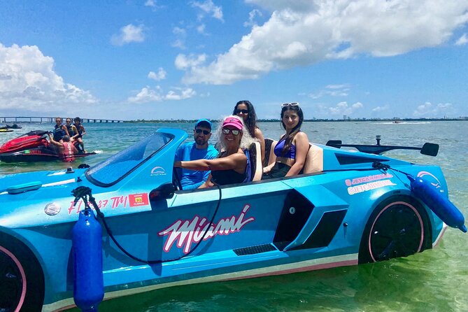 Miami Jetcar Rental - The Ride and Scenery