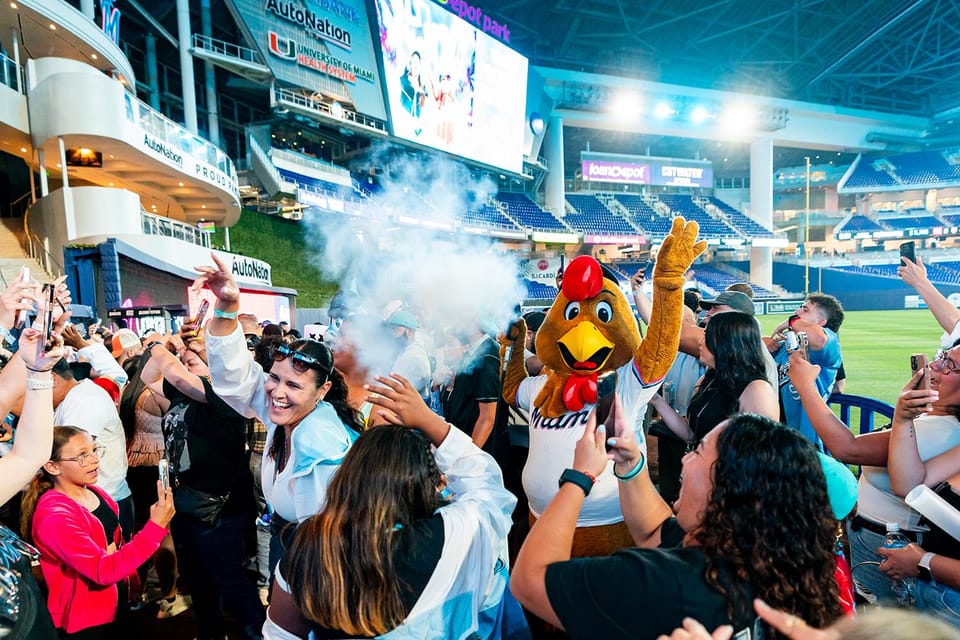 Miami Marlins Baseball Game Ticket at LoanDepot Park - Value for Money