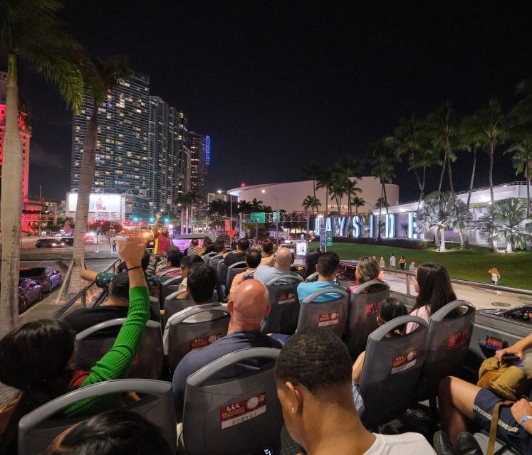 Miami: Open-top Bus Sightseeing Night Tour with Live Guide - The Practicalities: What You Need to Know