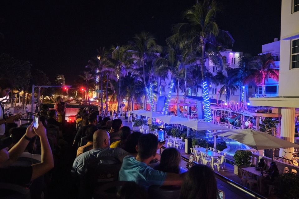 Miami: Open-top Bus Sightseeing Night Tour with Live Guide - FAQ