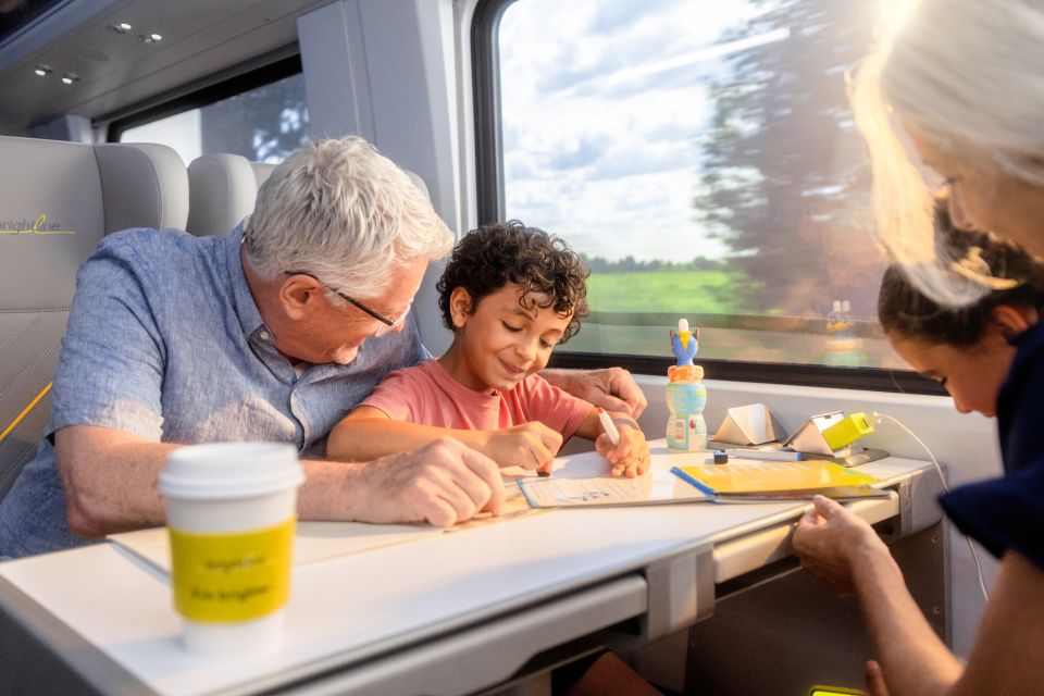 Miami or Ft Lauderdale: Train Transfer to Orlando Airport - The Journey: What to Expect