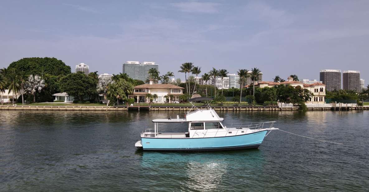 Miami Party Yacht for 34PP Bachelorette party Birthday party - Key Points