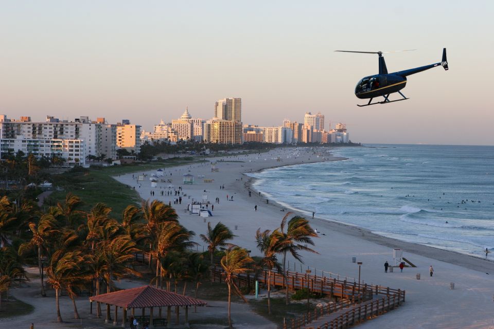 Miami: Private Luxury Helicopter Flight with Champagne - Key Points