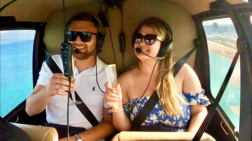 Miami: Private Luxury Helicopter Flight with Champagne - The Flight Experience in Detail