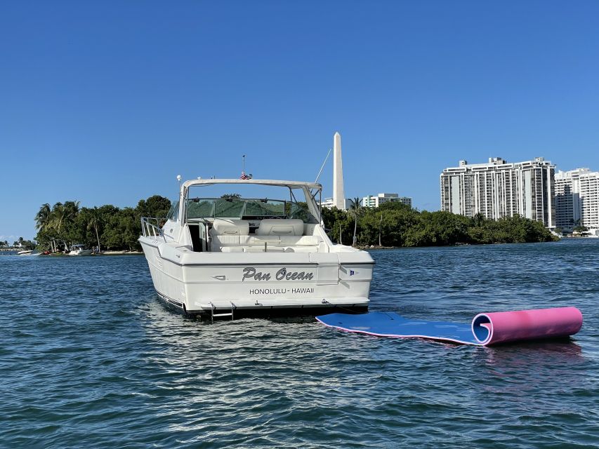 Miami: Private Yacht Rental Tour with Champagne and Snorkel - The Experience in Detail