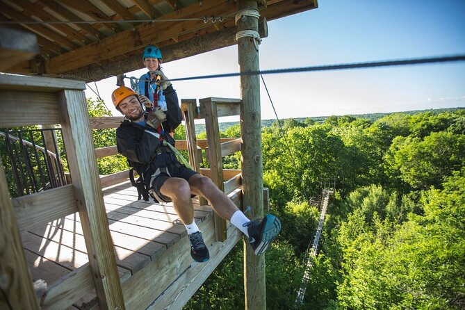Minnesota River Valley 14-Line Thrilling Zipline Canopy Tour - The Scenic Views
