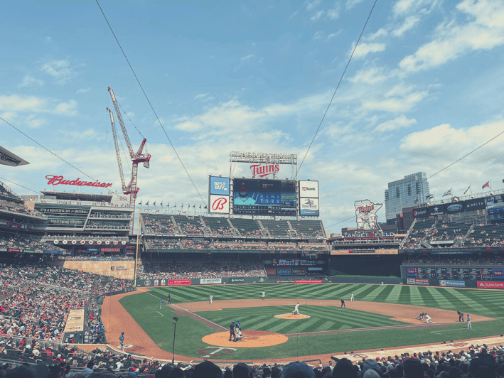 Minnesota Twins Baseball Game at Target Field - The Atmosphere and Crowd Experience