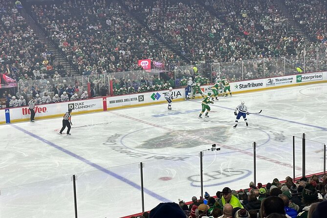 Minnesota Wild Ice Hockey Game Ticket at Xcel Energy Center - The Experience at a Glance