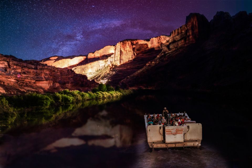 Moab: Colorado River Dinner Cruise with Music and Light Show - FAQ