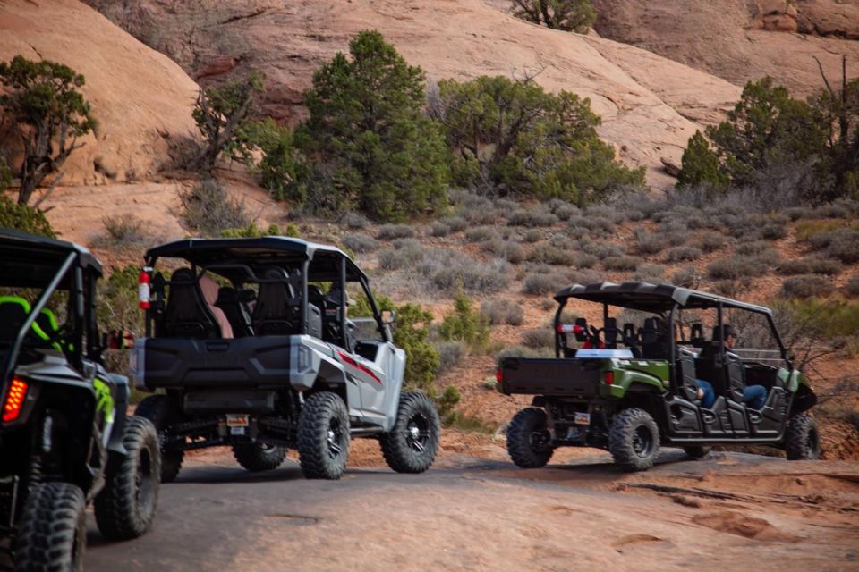 Moab: Self-Driven Guided Sunset UTV Tour to Fins N Things - FAQ