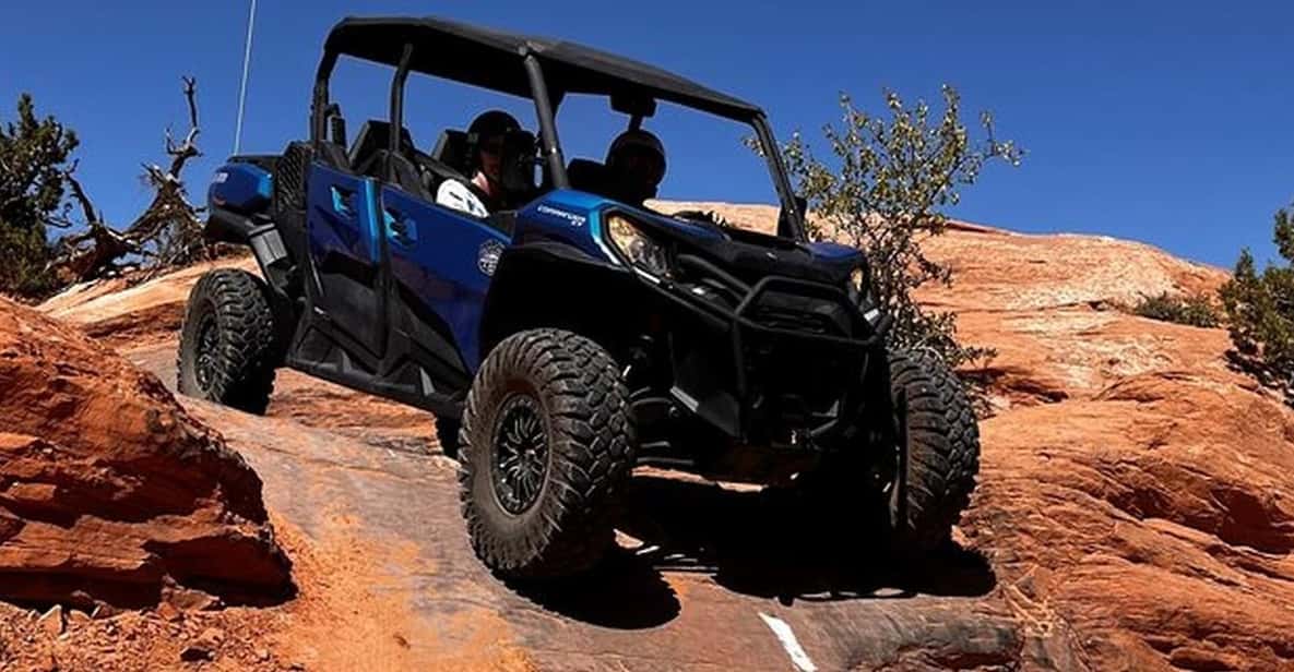 Moab: U-Drive UTV Sunset Guided Adventure on Hell's Revenge - The Experience of Driving on Hell’s Revenge