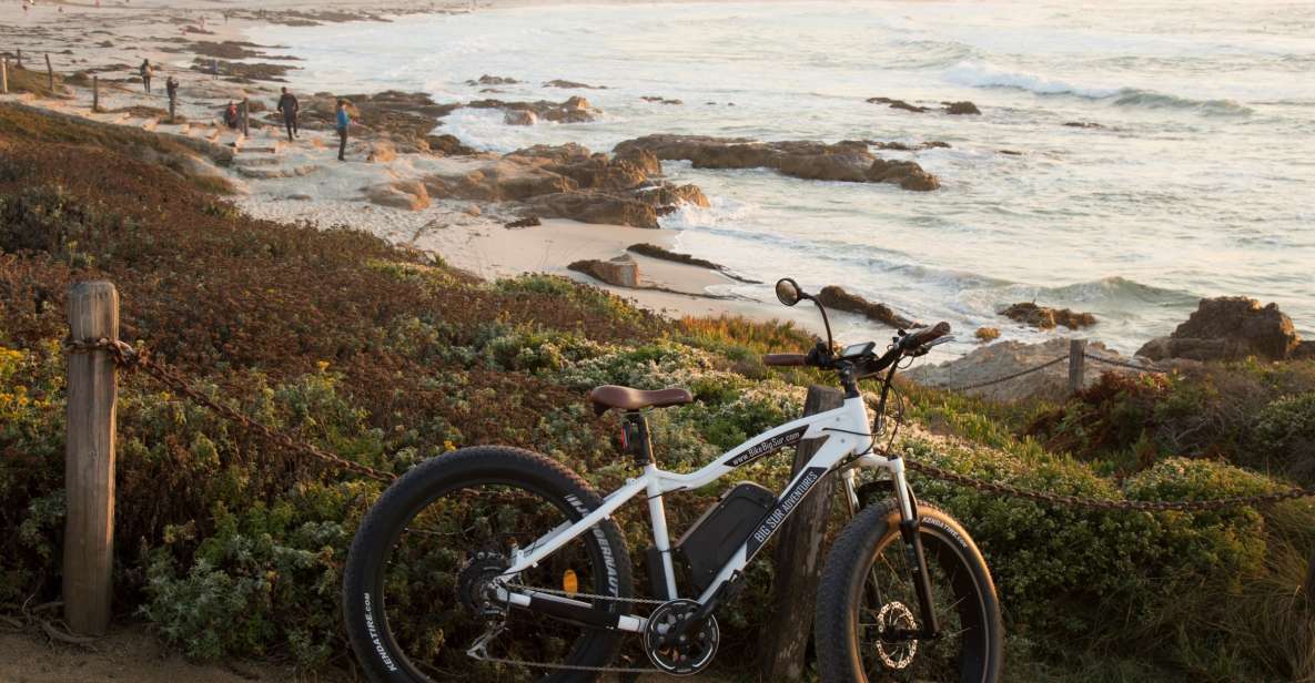 Monterey and 17 Mile Drive: Half-Day Electric Bike Rental - Key Points