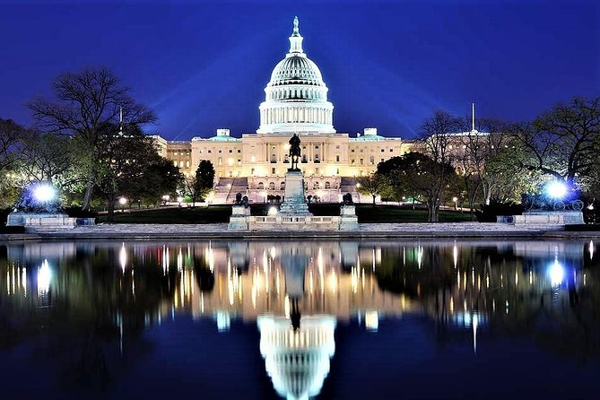 Moonlight Tour of Washington DC - The Lincoln Memorial and Iwo Jima