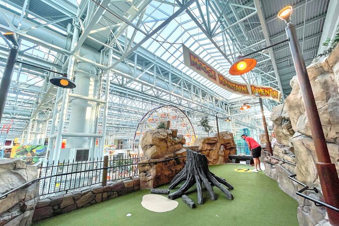 Moose Mountain Adventure Golf in Mall of America - Key Points