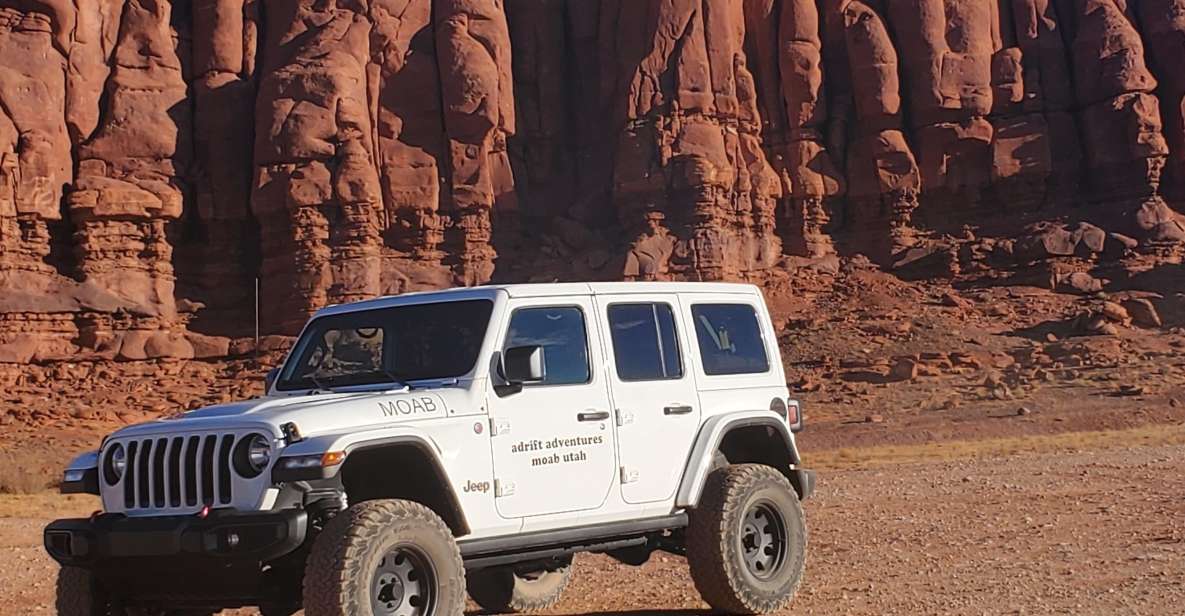 Morning Canyonlands Island In The Sky 4x4 tour - Key Points