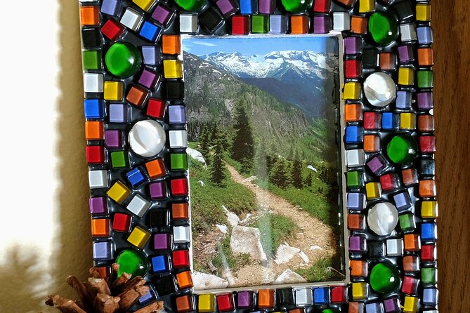 Mosaic Picture Frame Art Kit in Estes Park - Key Points