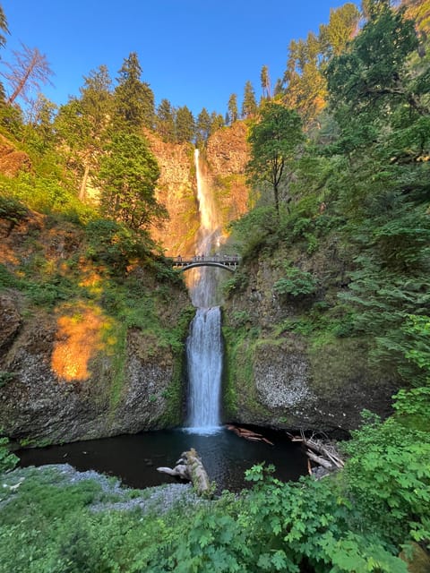 Multnomah Falls: Half-Day Tour of All 5 Major Waterfalls - The Itinerary in Detail