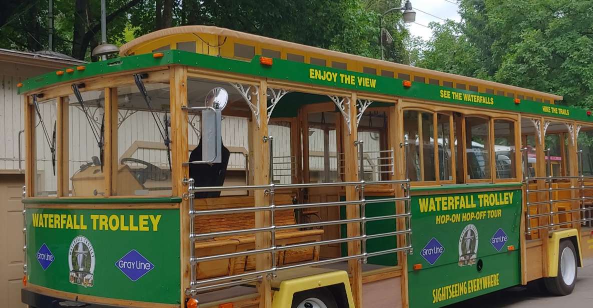 Multnomah Falls: Waterfall Corridor Hop-On Hop-Off Trolley - Detailed Breakdown of Stops