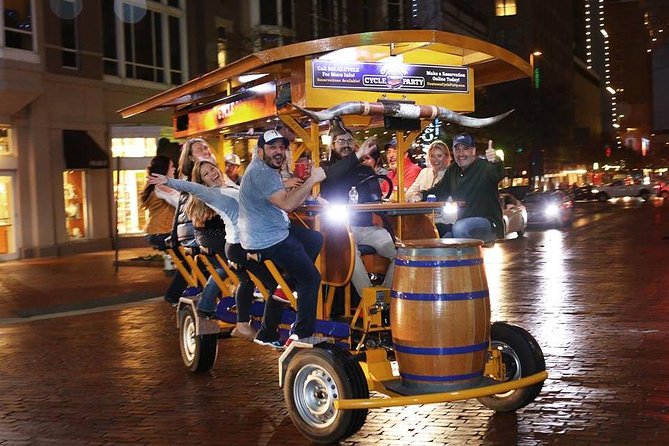 Murals & Mimosas - Cowtown Cycle Party BYOB Public Tour - Key Points