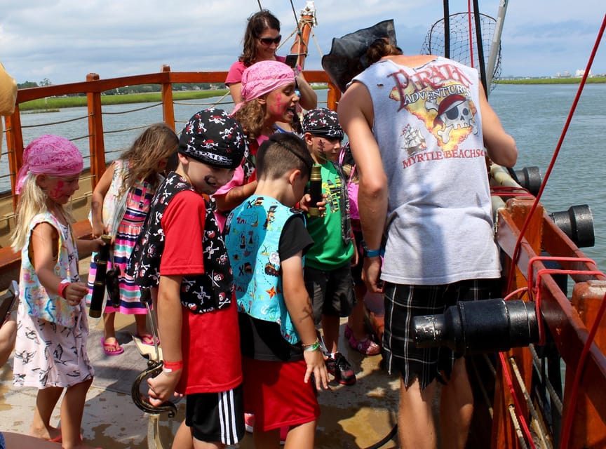 Myrtle Beach: Childrens Pirate Daytime or Sunset Adventure - FAQs