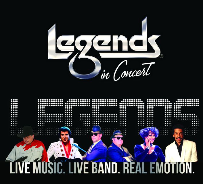 Myrtle Beach: Legends in Concert Live Tribute Show Ticket - Key Points